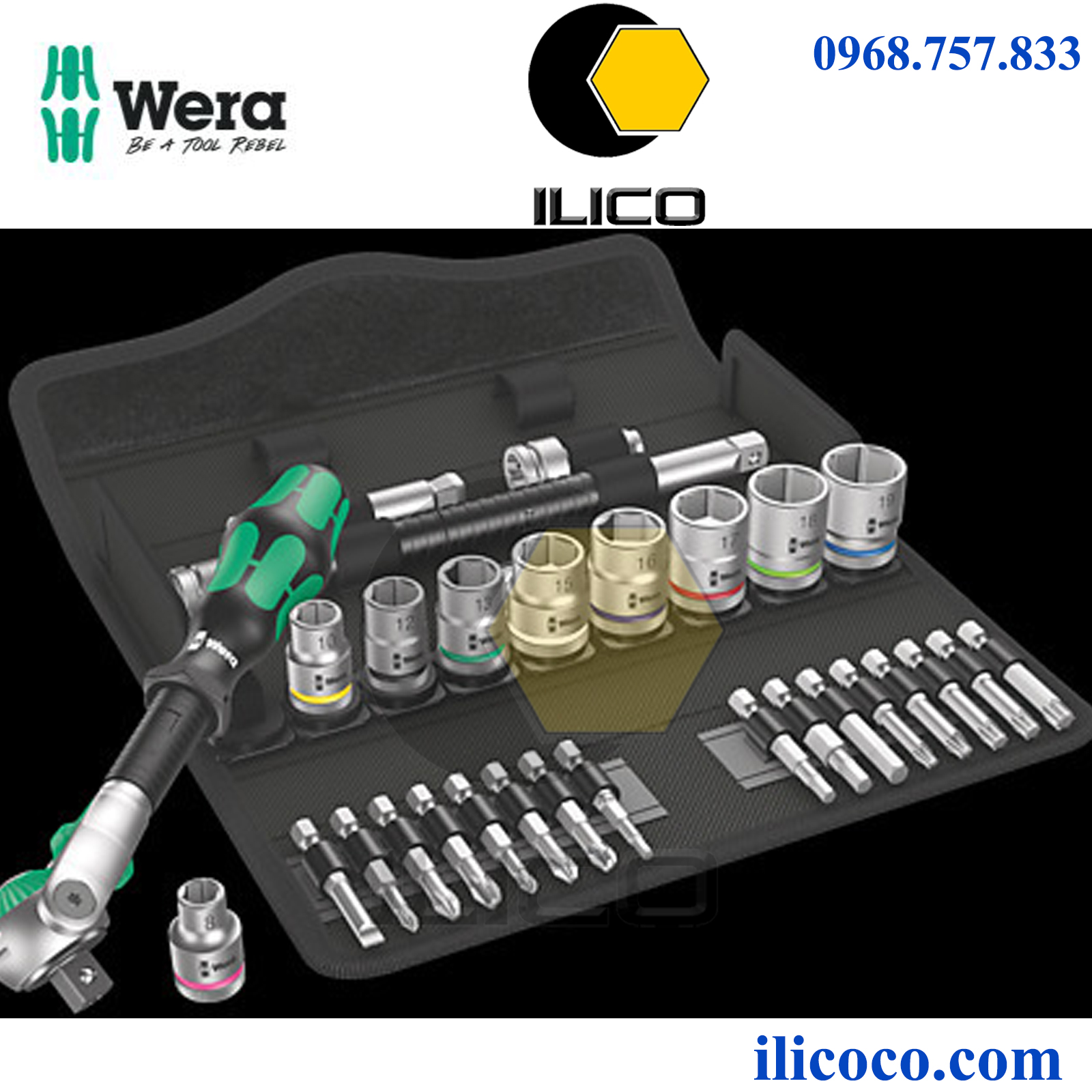 BỘ DỤNG CỤ GIÁNG SINH – NOEL – 05136605001 – WERA – 2022 – ILICO – CÔNG TY TNHH ILICO